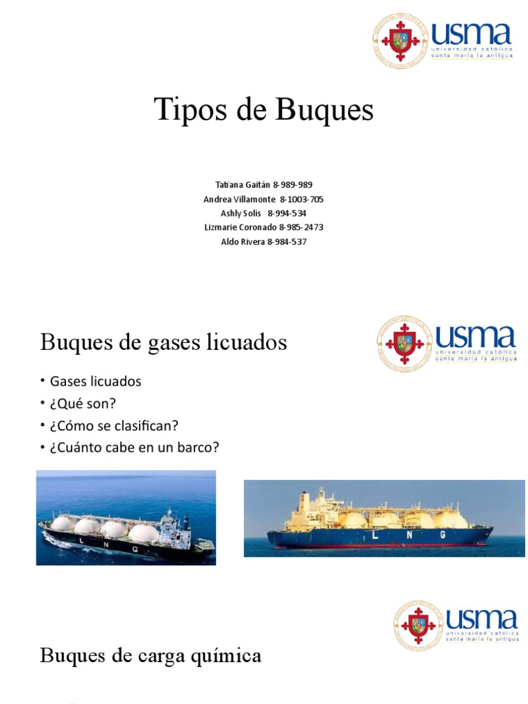 Tipos de Buques | PDF