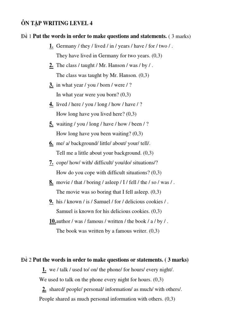 On Tap Writing Level 4 29.11 | PDF | Mount Everest