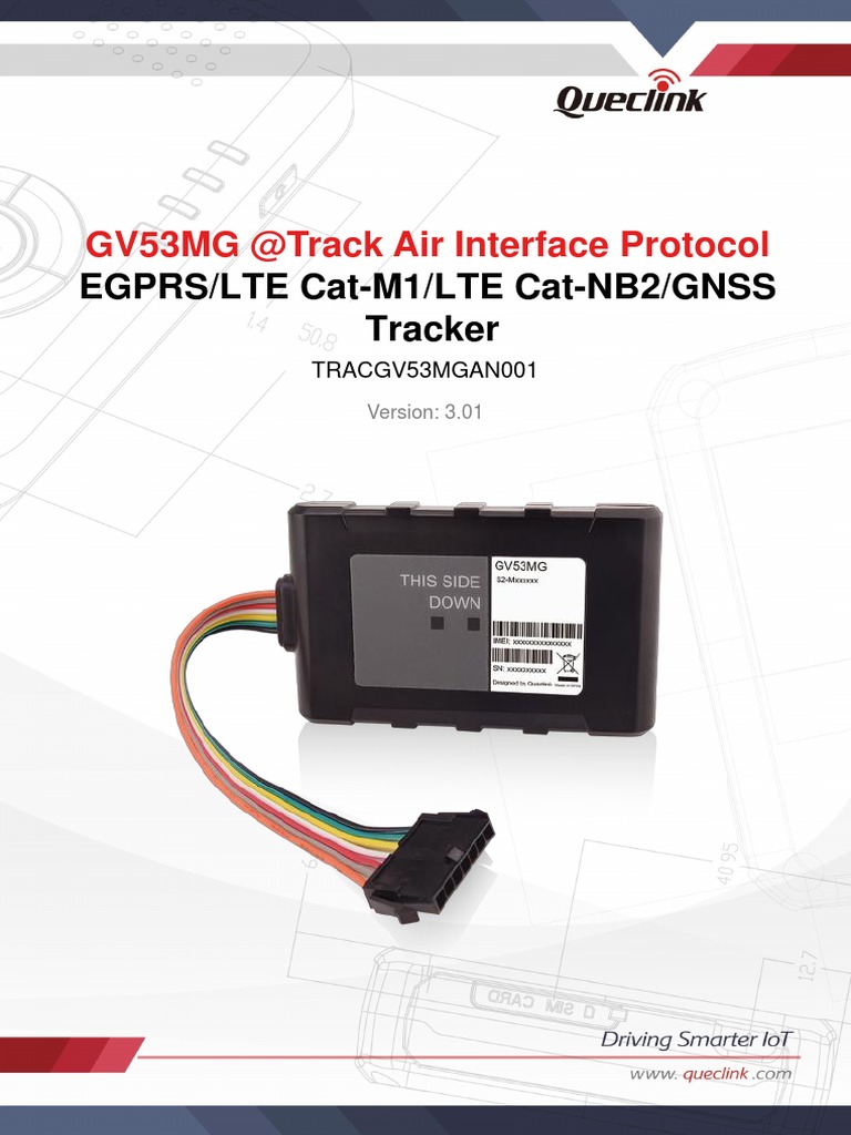GV53MG @track Air Interface Protocol V3.01 PDF | PDF | Port (Computer Networking) | Transmission ...