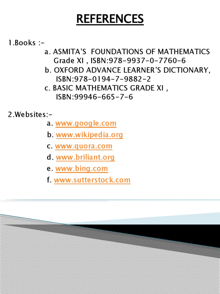 References and Summary | PDF