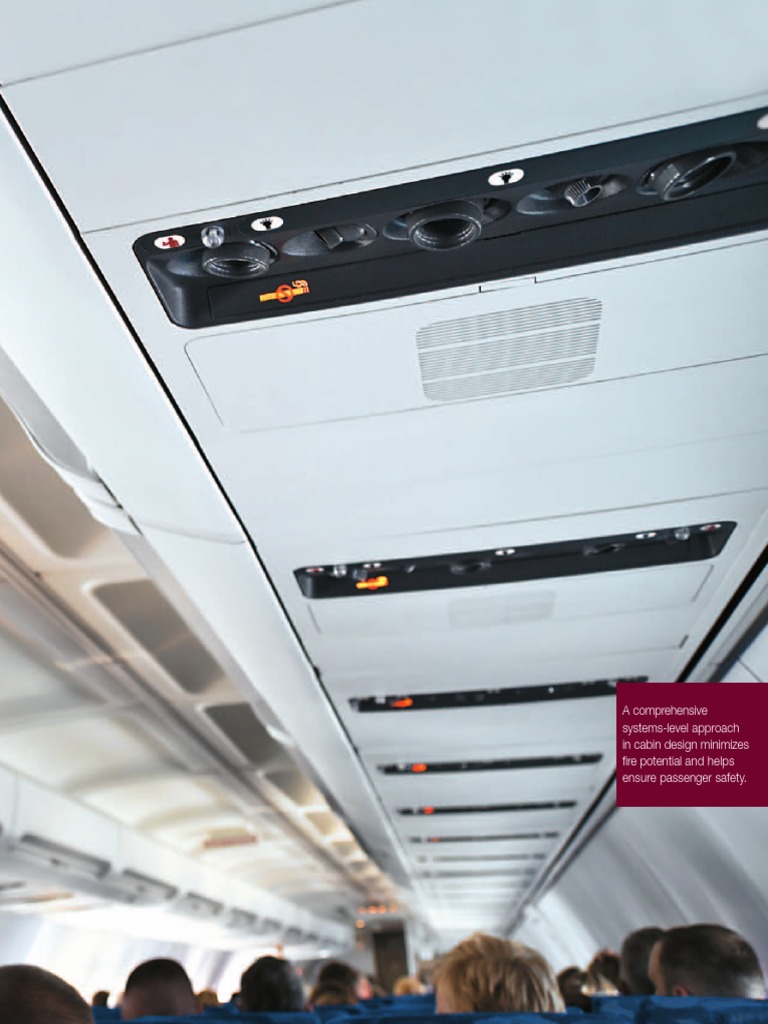 Fire Protection Aircraft Passenger Cabin PDF | PDF | Smoke | Fires