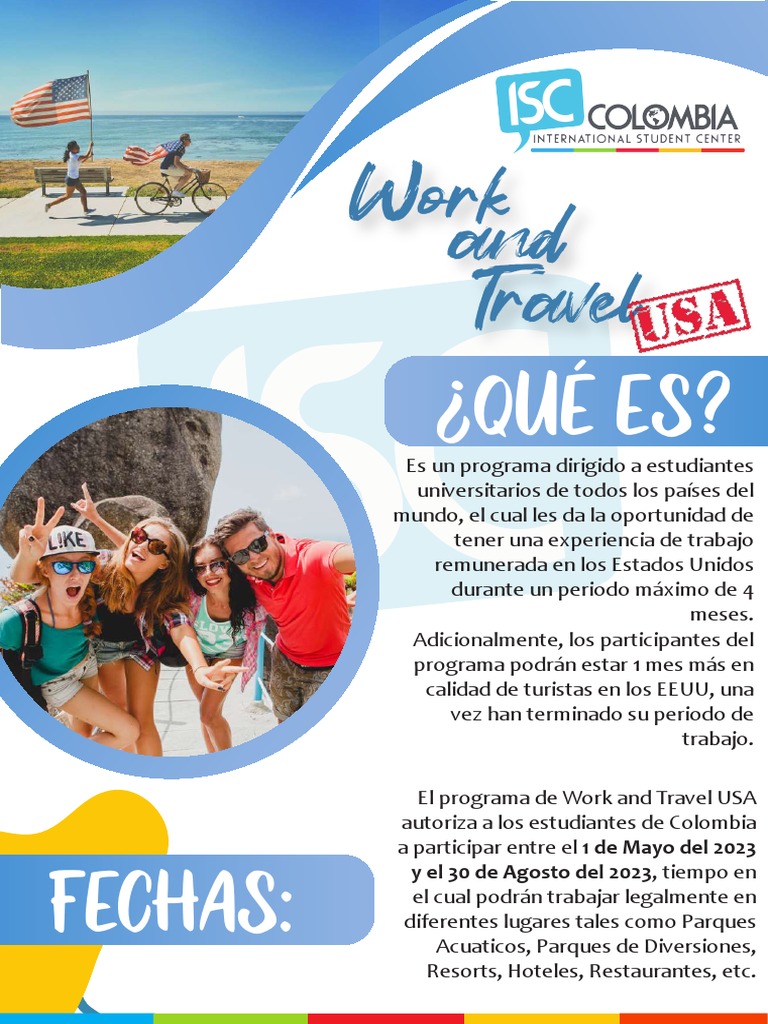 ISC Work and Travel USA Info - Summer 2023 - II | PDF