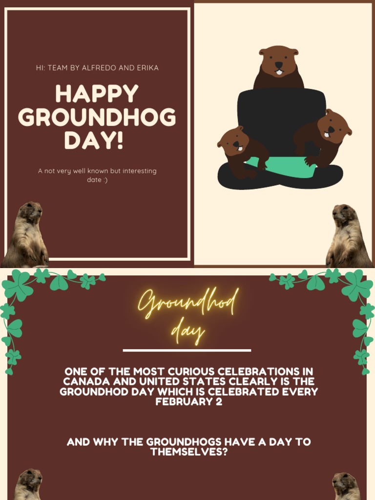 Groundhog Day: Origins and Traditions | PDF