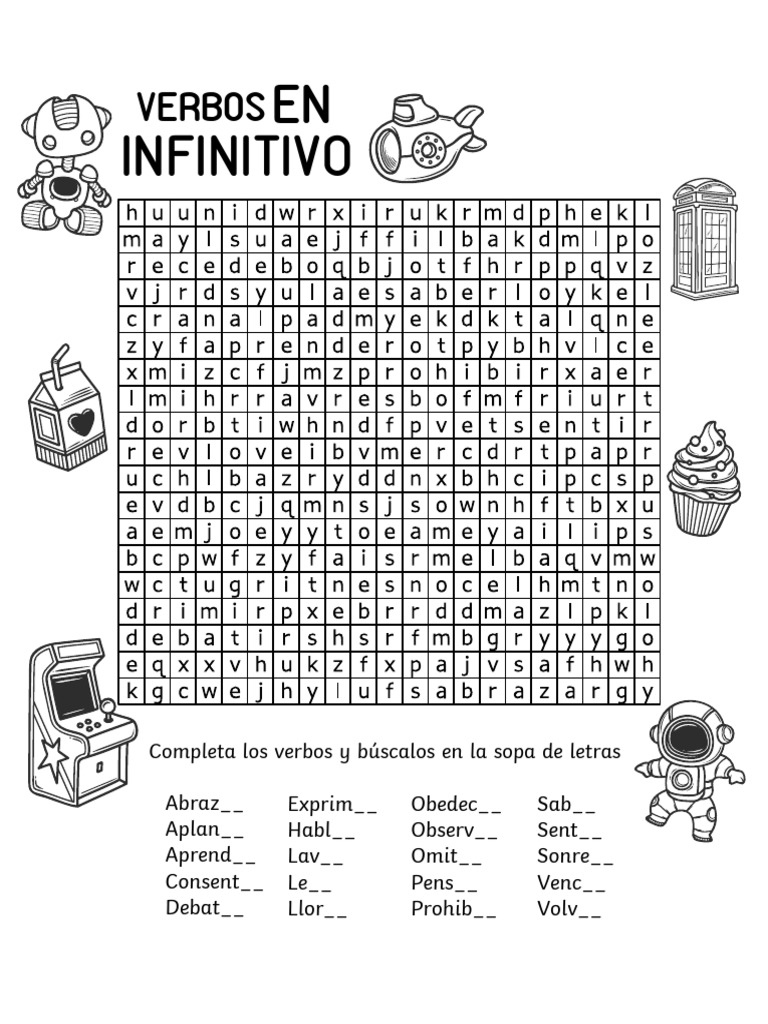 Verbos En Infinitivo Pdf Pdf