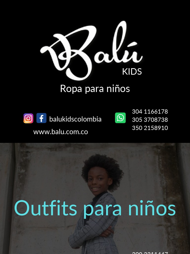 Catalogo Niño Balú Kids | PDF | Clothing | Softlines (Retail)