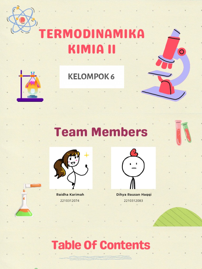 Termodinamika Kimia II | PDF