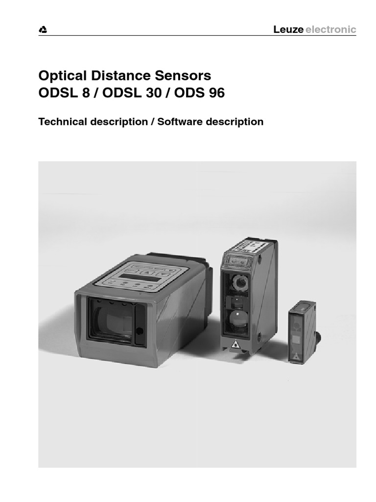 Manual Leuze | PDF | Laser | Optics