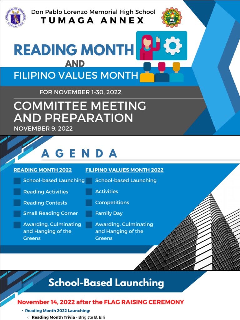 Reading Month Meeting | PDF