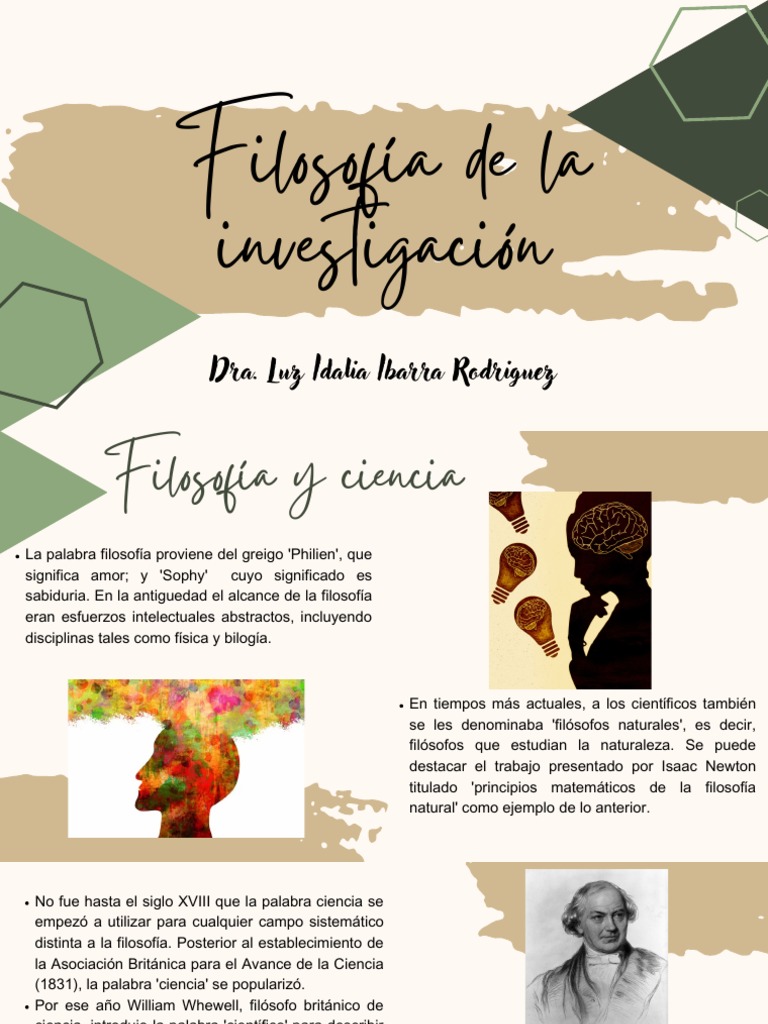 Filosofía de La Investigación | PDF | Conocimiento | Empirismo