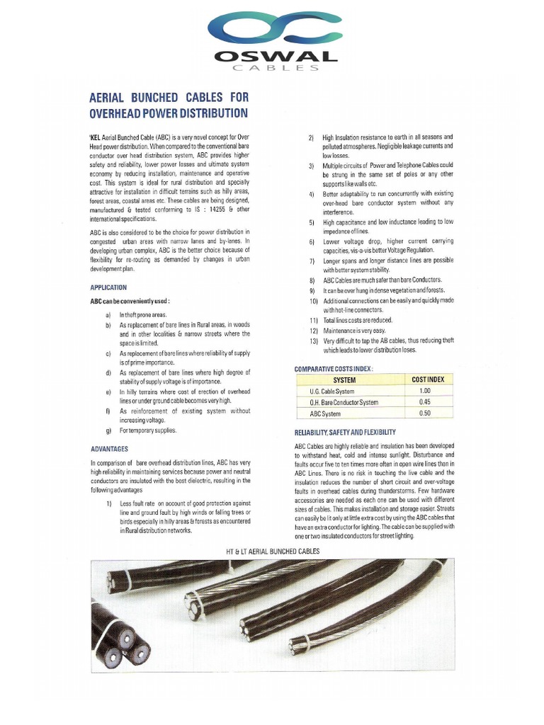 Ab Cable 1.1 KV PDF | PDF