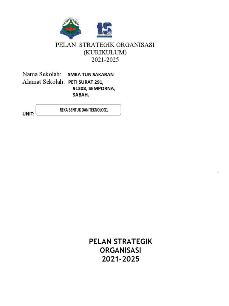 Contoh PSO RBT 2021 - 2025 | PDF