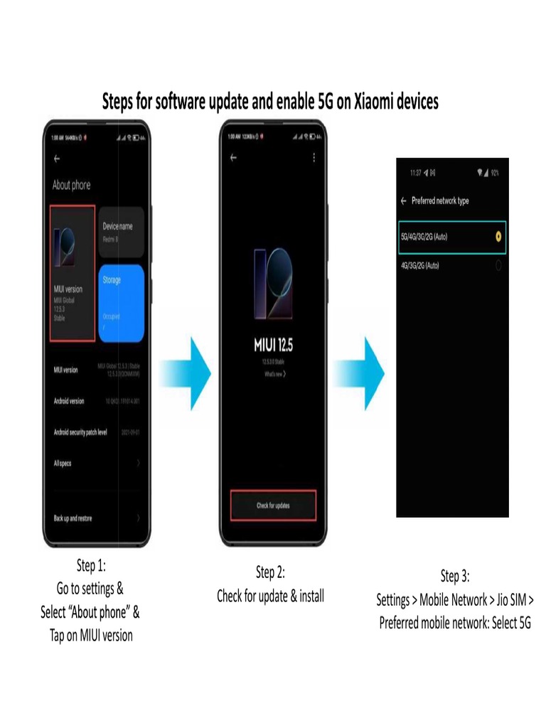 Software Update Manual Xiaomi | PDF