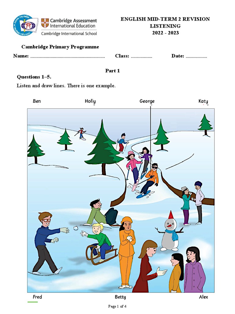 Listening Worksheet | PDF