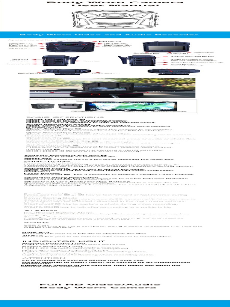 Manual Bodycam | PDF