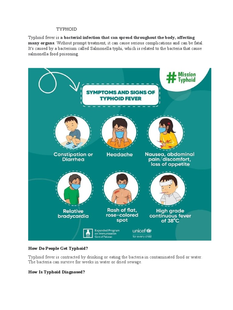 Typhoid | PDF