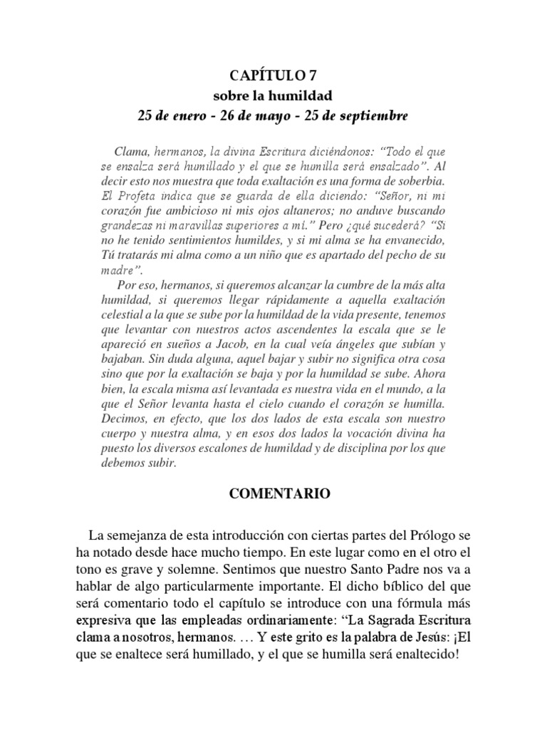Parábola de la Humildad en la Biblia | PDF | Salmos | Dios
