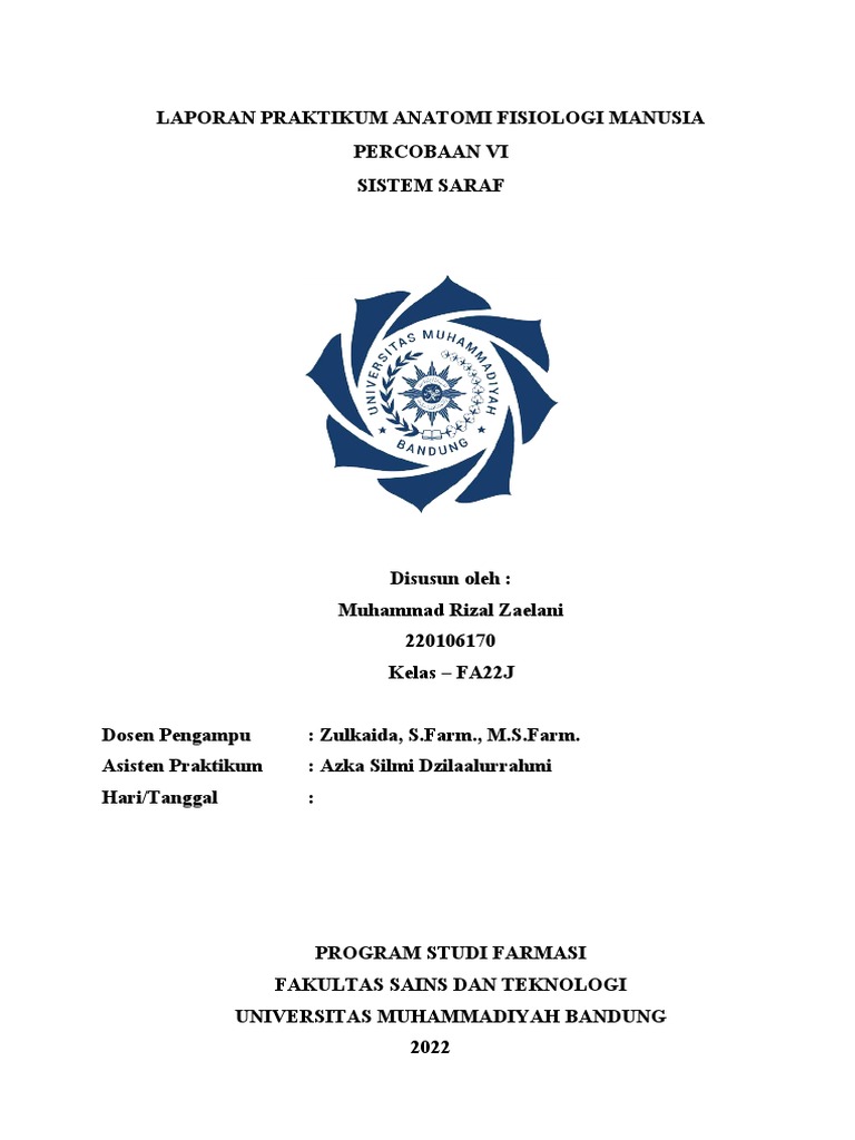 6. Laprak sistem saraf | PDF