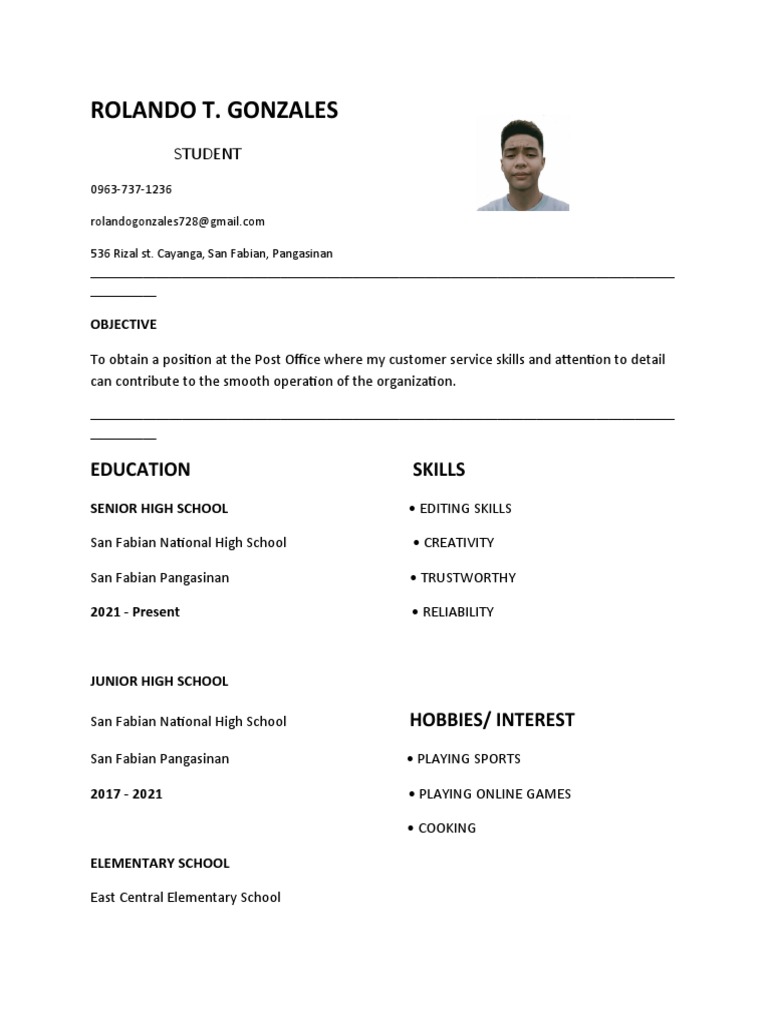 Application Letter12 | PDF