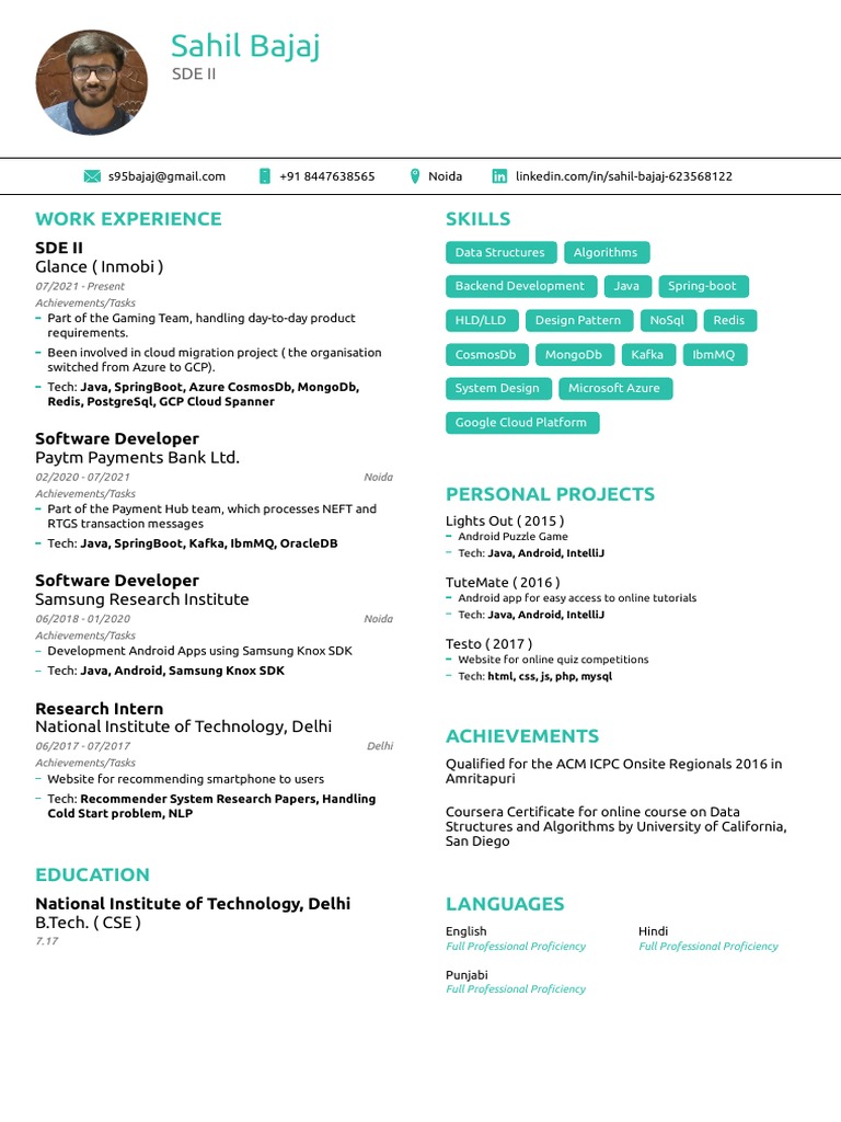 CV 80 | PDF | Android (Operating System) | Cloud Computing