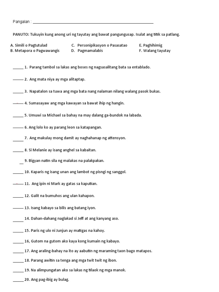 Worksheet 2 Answer | PDF