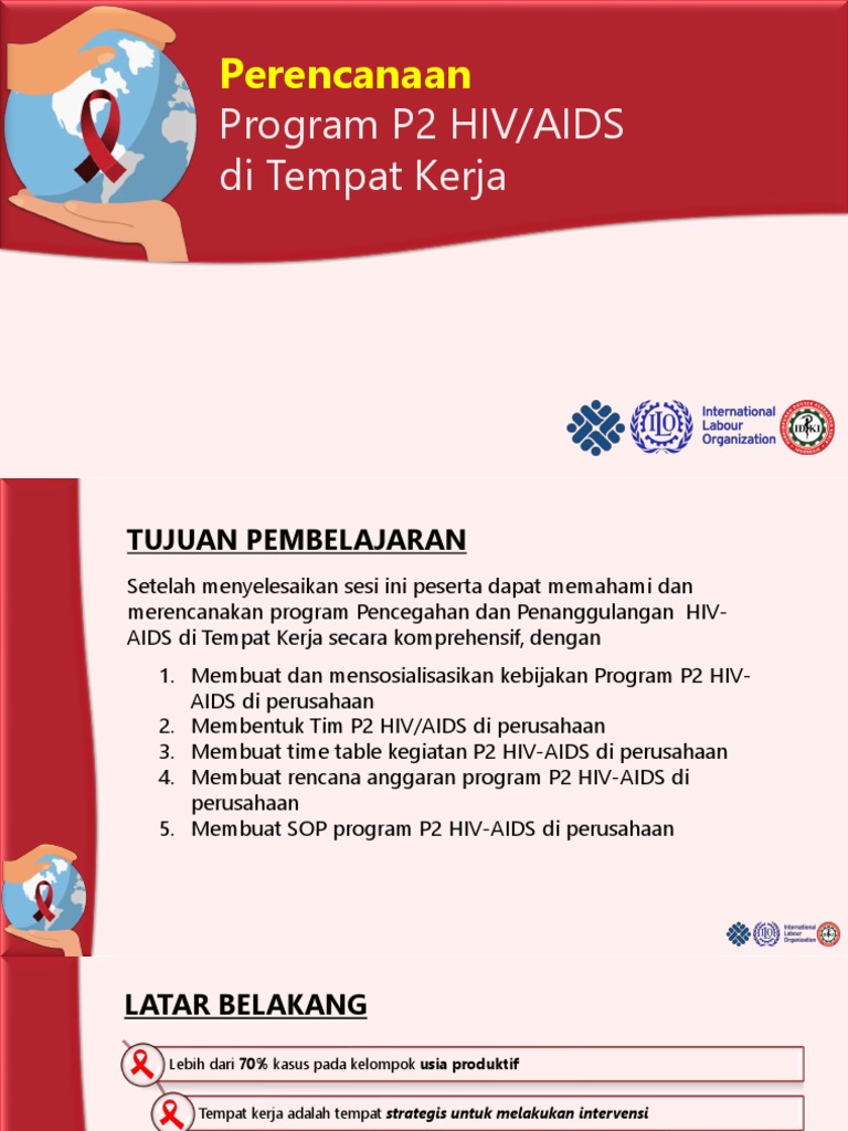 Program P2 HIV/AIDS di Tempat Kerja | PDF