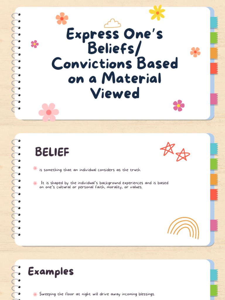 Understanding Beliefs and Visual Materials | PDF | Drawing | Paintings