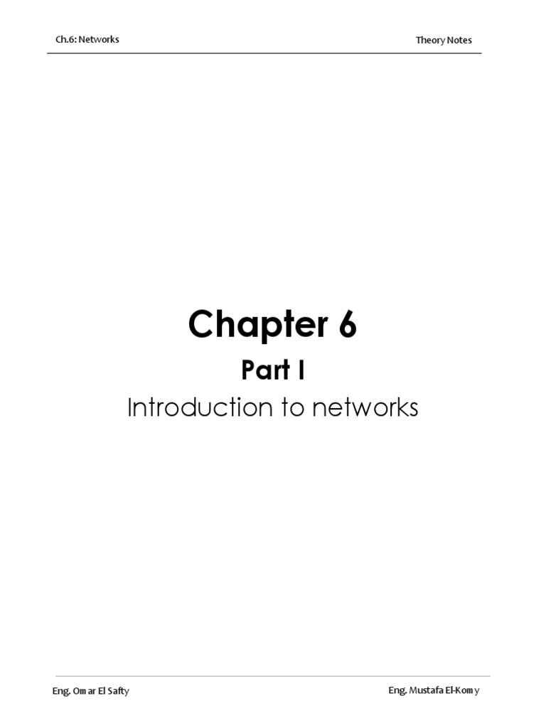 Chapter 6 Notes PDF | PDF | Computer Network | World Wide Web