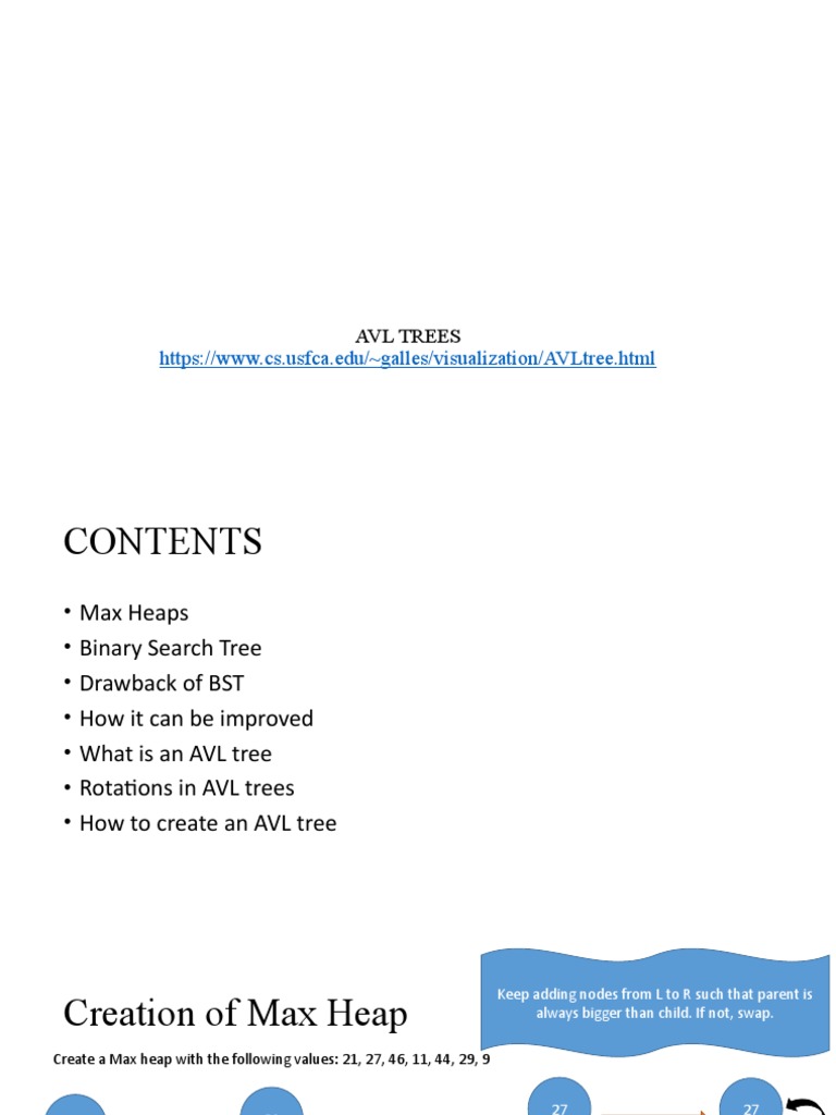 5 - Heaps - Binary - and - Avl Trees | PDF | Algorithms And Data ... 5 - Heaps - Binary - and - Avl Trees | PDF | Algorithms And Data ...