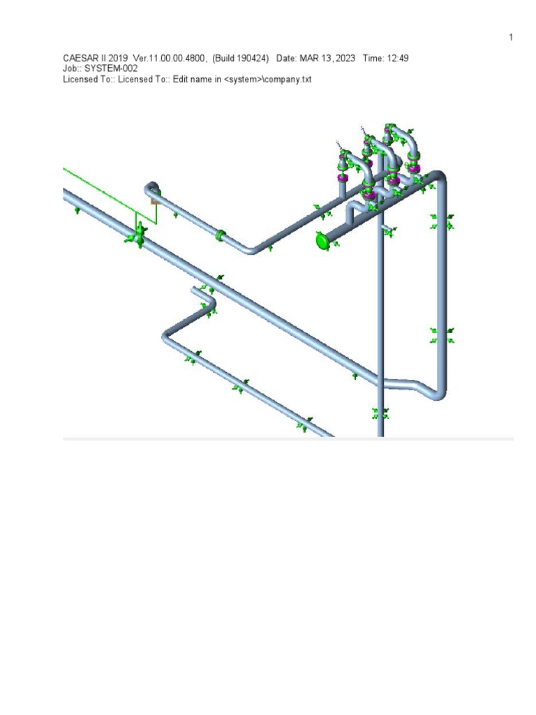 CAESAR II Load Case Analysis | PDF