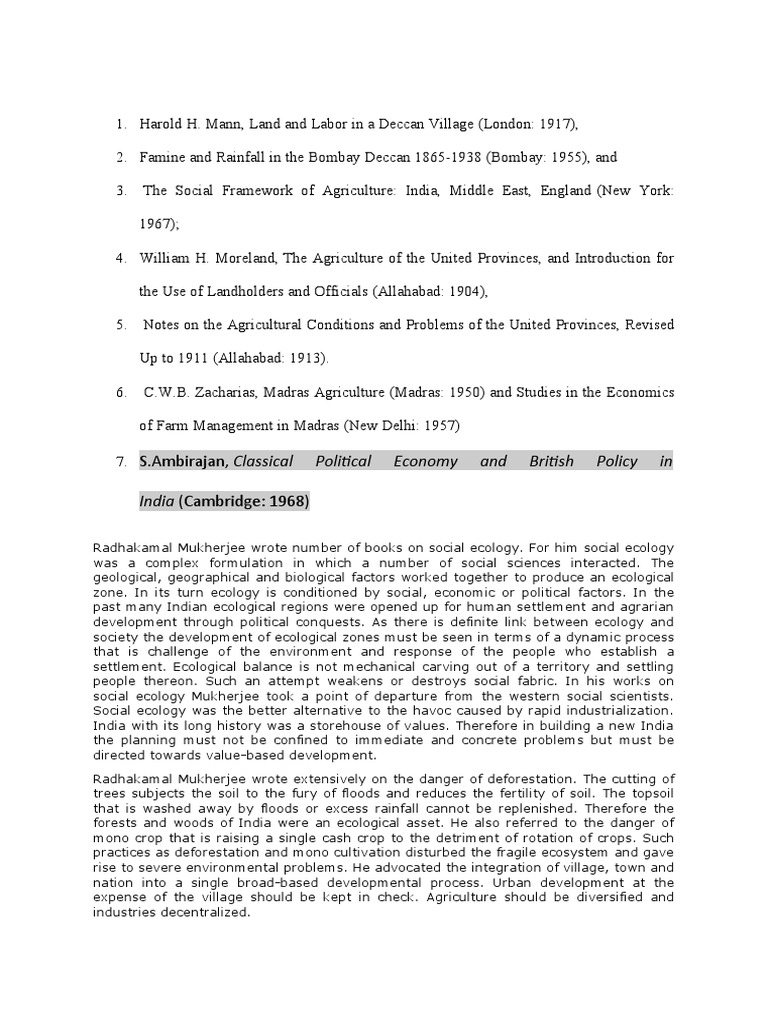 Harold H | PDF | Famine | Agriculture