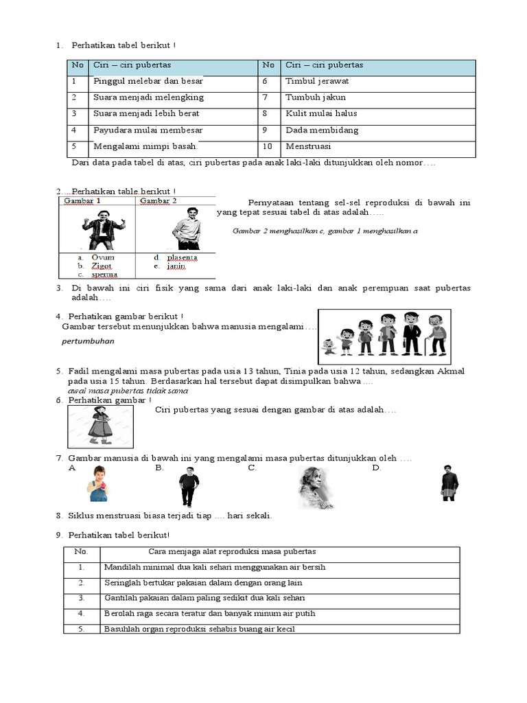 Materi Soal Pat Ipa | PDF