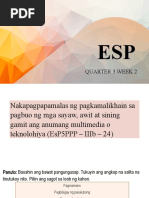 Esp Melcs Grade 5 | PDF