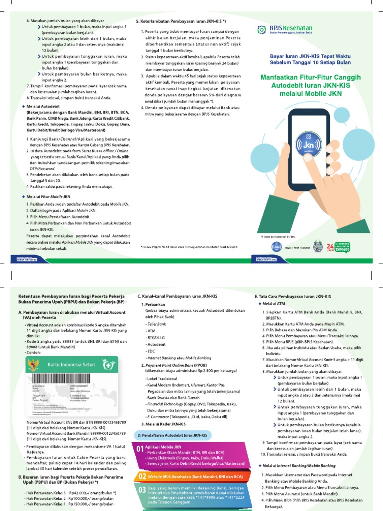 # Fa Leaflet Tata Cara Pembayaran 2021 PDF | PDF