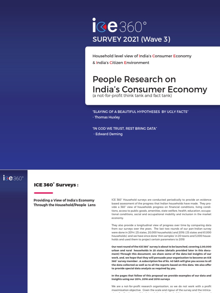 ICE 360 Proposal - v6 | PDF | Household Income In The United States ...
