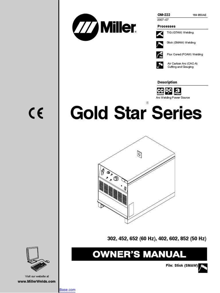 Maquina Miller 650 | PDF | Welding | Construction