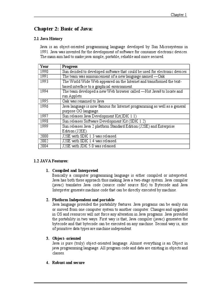 Unit 2 And 3 Basics Of Java And Algo Flowcharts Pdf Pdf Java Programming Language Class