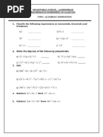 Chapter 1 Class 9 Mathematics Worksheet - 1 | PDF | Numbers | Rational ...