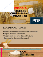 Ppt... Preparation of Cereals Starch Dishes | PDF | Flour | Wheat