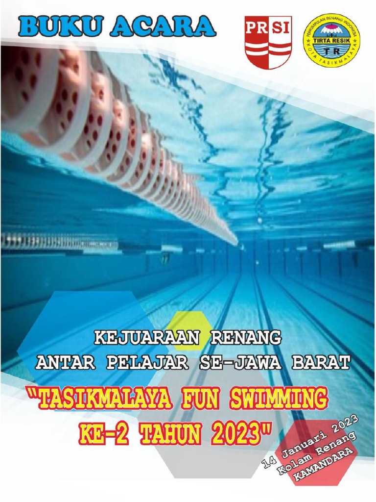 Meet Program Tasikmalaya Fun Swimming 2023 | PDF | Water Sports ...