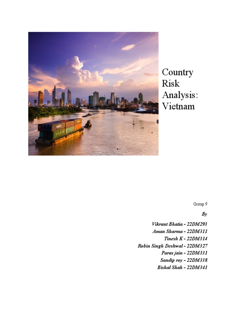 New Country Risk Analysis - Vietnam | PDF | Exchange Rate | Taxes