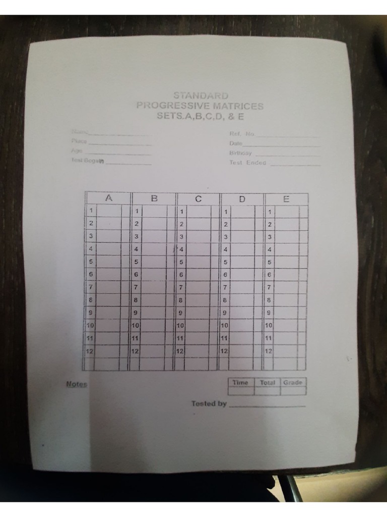 SPM TEST Answer Sheet & Key PDF | PDF