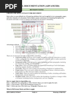 Digital Documentation Class 10 Notes | PDF | Page Layout | Search ...