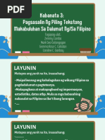 Mga PIling Teorya Sa Pagsasalin | PDF