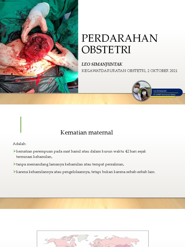Perdarahan Obstetri: Penyebab dan Penanganan | PDF