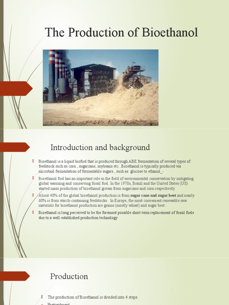 Bioethanol | PDF | Ethanol | Fuels