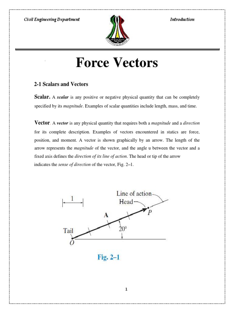 Mechanics Chapter 2 PDF | PDF | Euclidean Vector | Triangle