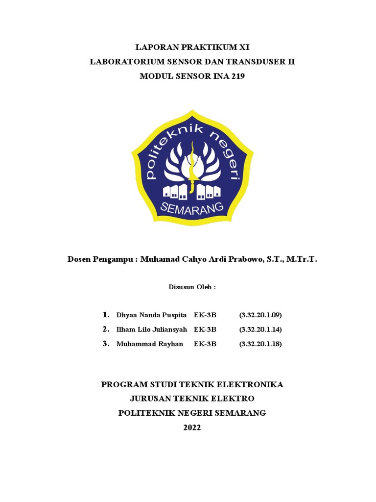 EK-3B - 09 - Dhyaa Nanda Puspita - Percobaan 11 Lab Sentrans II | PDF ...
