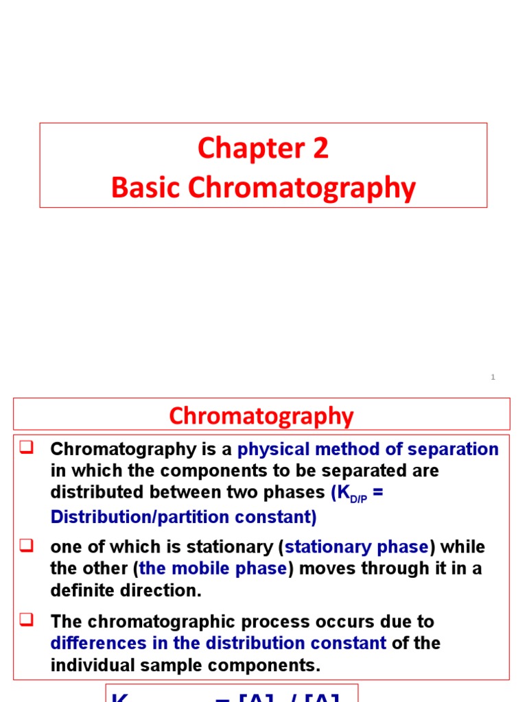 Chap-2-1 Adsorpton TLC, CC | PDF | Thin Layer Chromatography | Chromatography