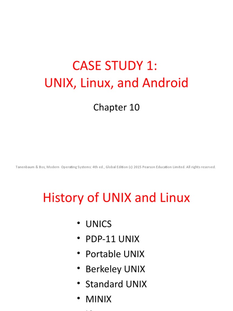 Chapter10 UNIXandLinuxAndAndroid | PDF | Scheduling (Computing) | Operating System