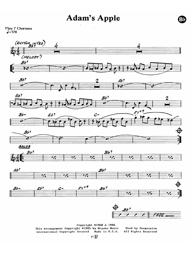 Adam's Apple - BB | PDF